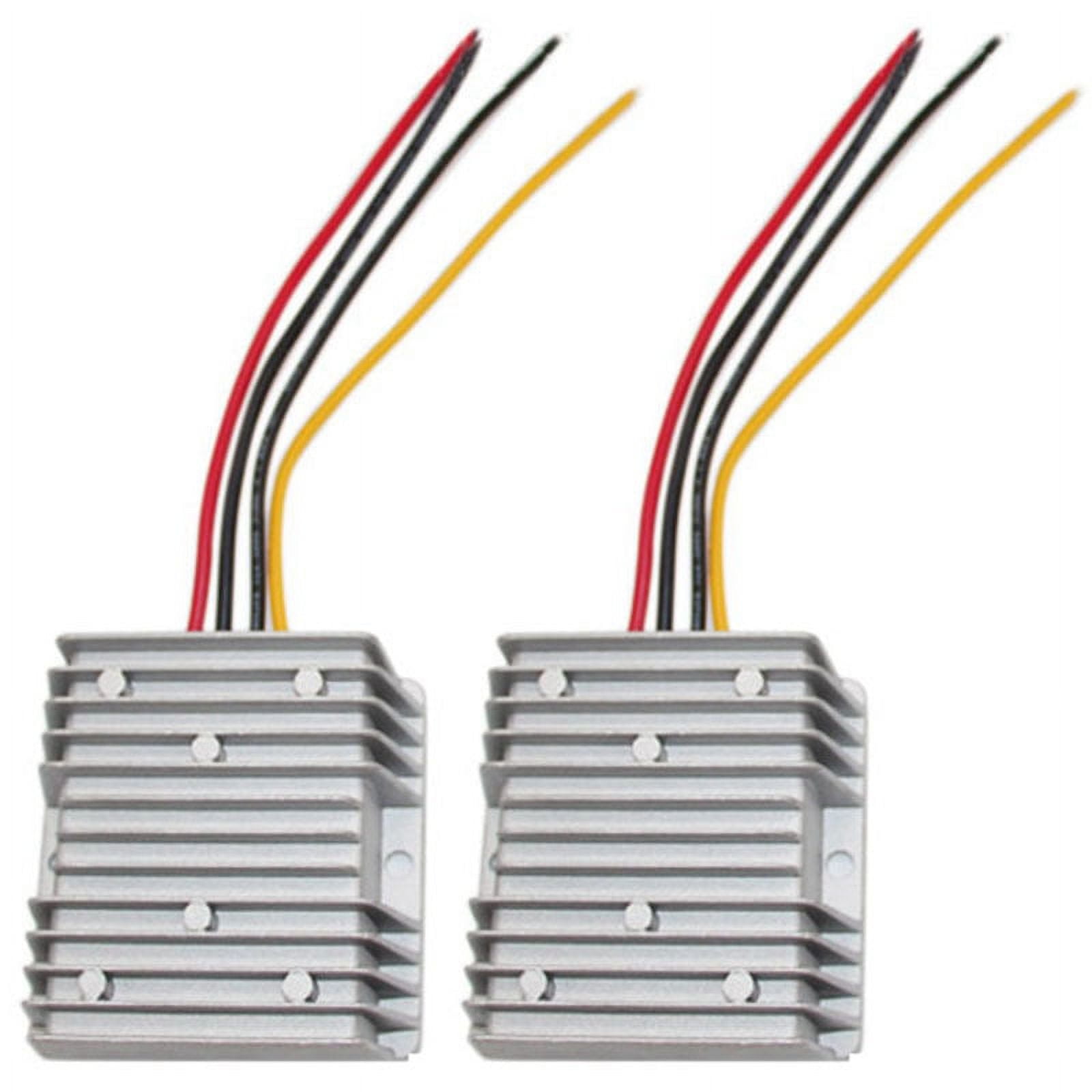 2X 24V to 12V 30A 360W DC DC Converter 24 Volt to 12 Volt Buck ...