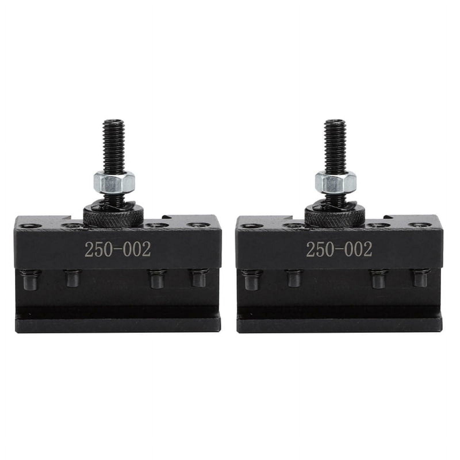 2X 250-002 Quick Tool Change Holder Turning Facing Lathe Parting Blade ...