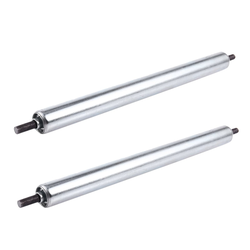 2X 25mm x 300mm Carboon Steel Assembly Line Conveyor Roller - Walmart.com