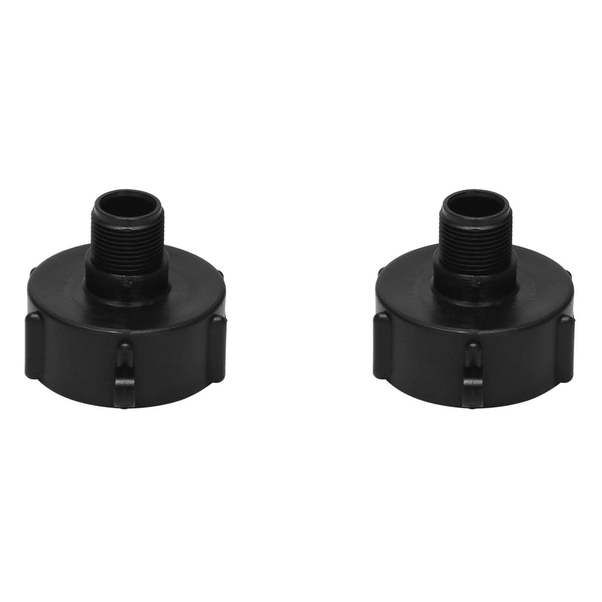 2X 275 330 IBC Tote Adapter Water Hose Male Adapter Garden Hose Drain ...