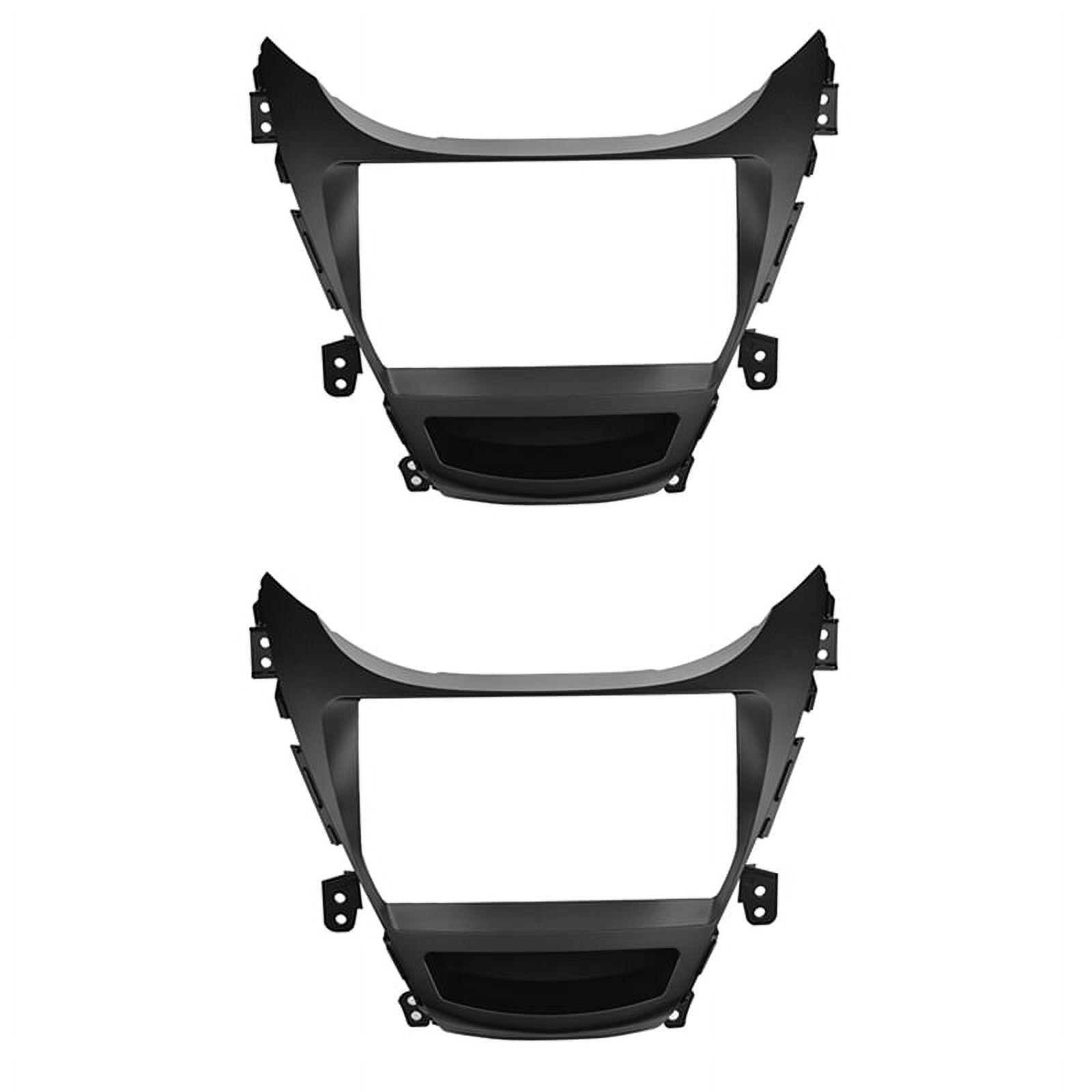 2X 2Din Car Radio Fascia for 12-15 DVD Stereo Frame Plate Adapter ...