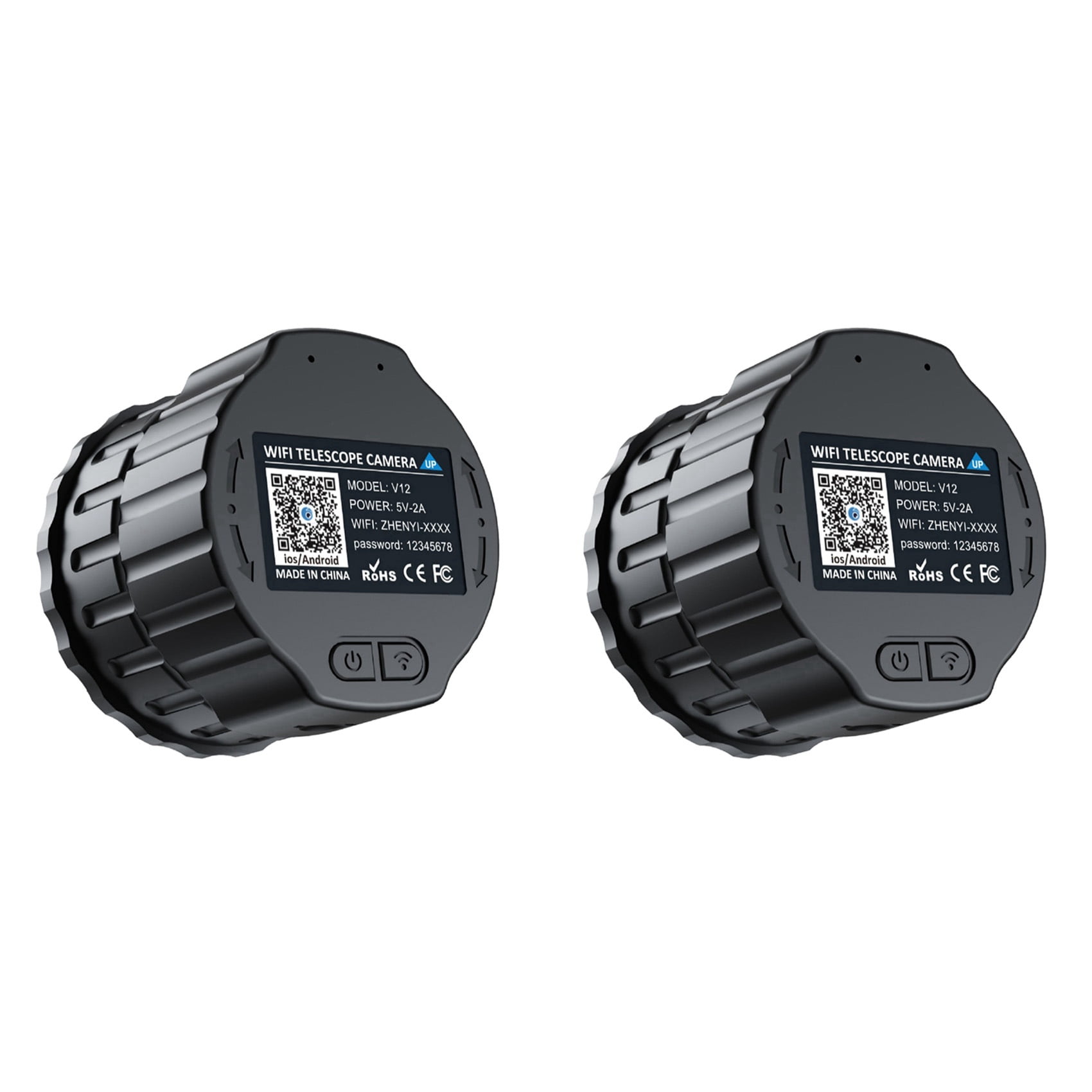 2X 2K 4 Million High-Definition WiFi Electronic Eyepieces, Telescopes ...