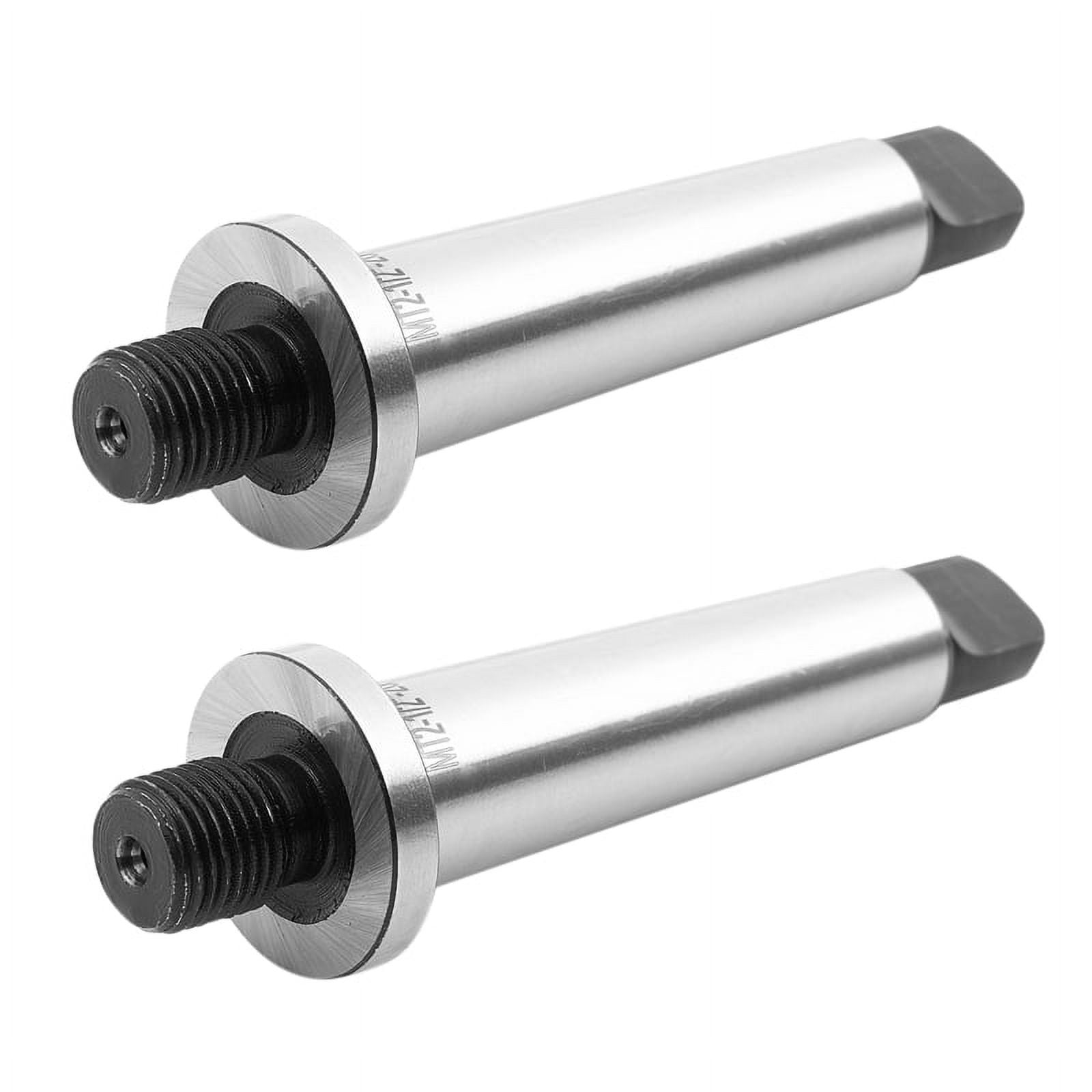 2X 2Mt Shank to 1/2 Inch -20 Threaded Drill Chuck Arbor Hardened Morse ...