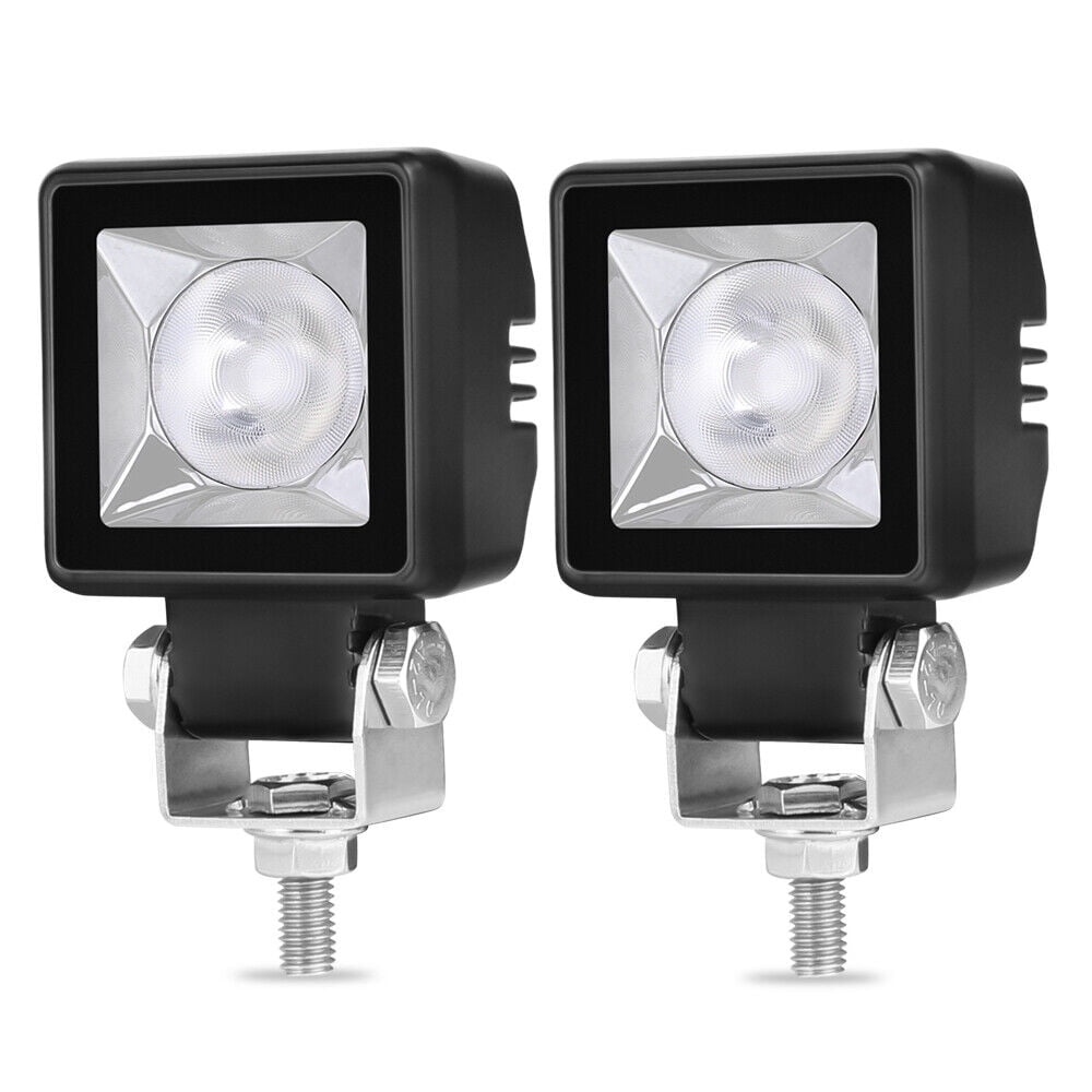 2X 2inch Square LED Light Cube Pods Spot Driving Fog Lamp For Jeep Offroad Truck - Walmart.com