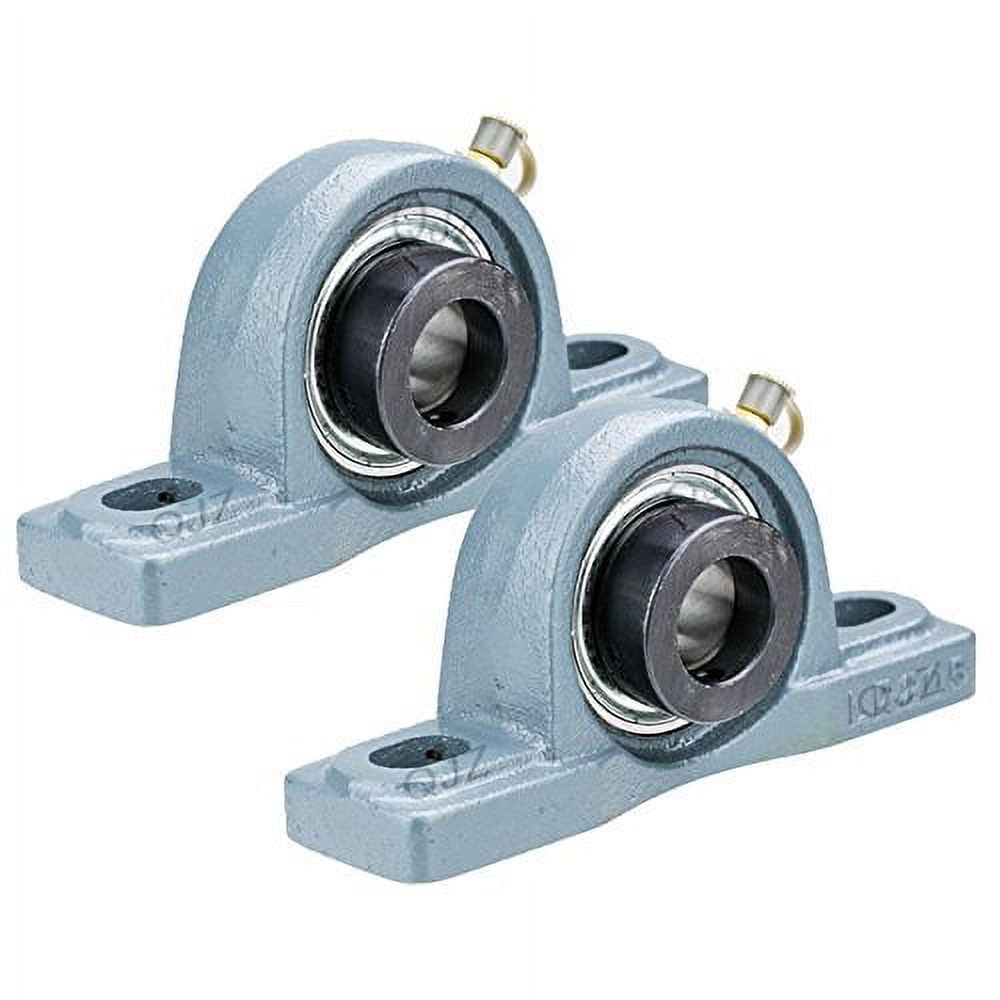 2X 3/4 in Pillow Blocks Cast Iron SALP204-12 Mounted Bearing SA204-12G ...
