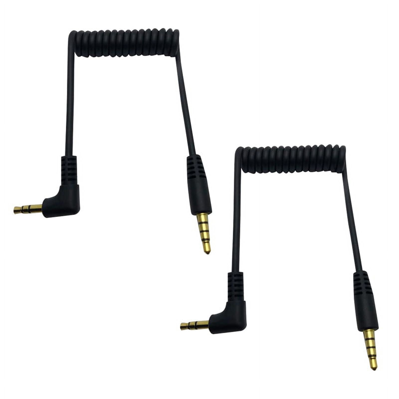 2X 3.5mm Audio Cable - Dual Male 3.5mm TRRS to Universal Cable for ...
