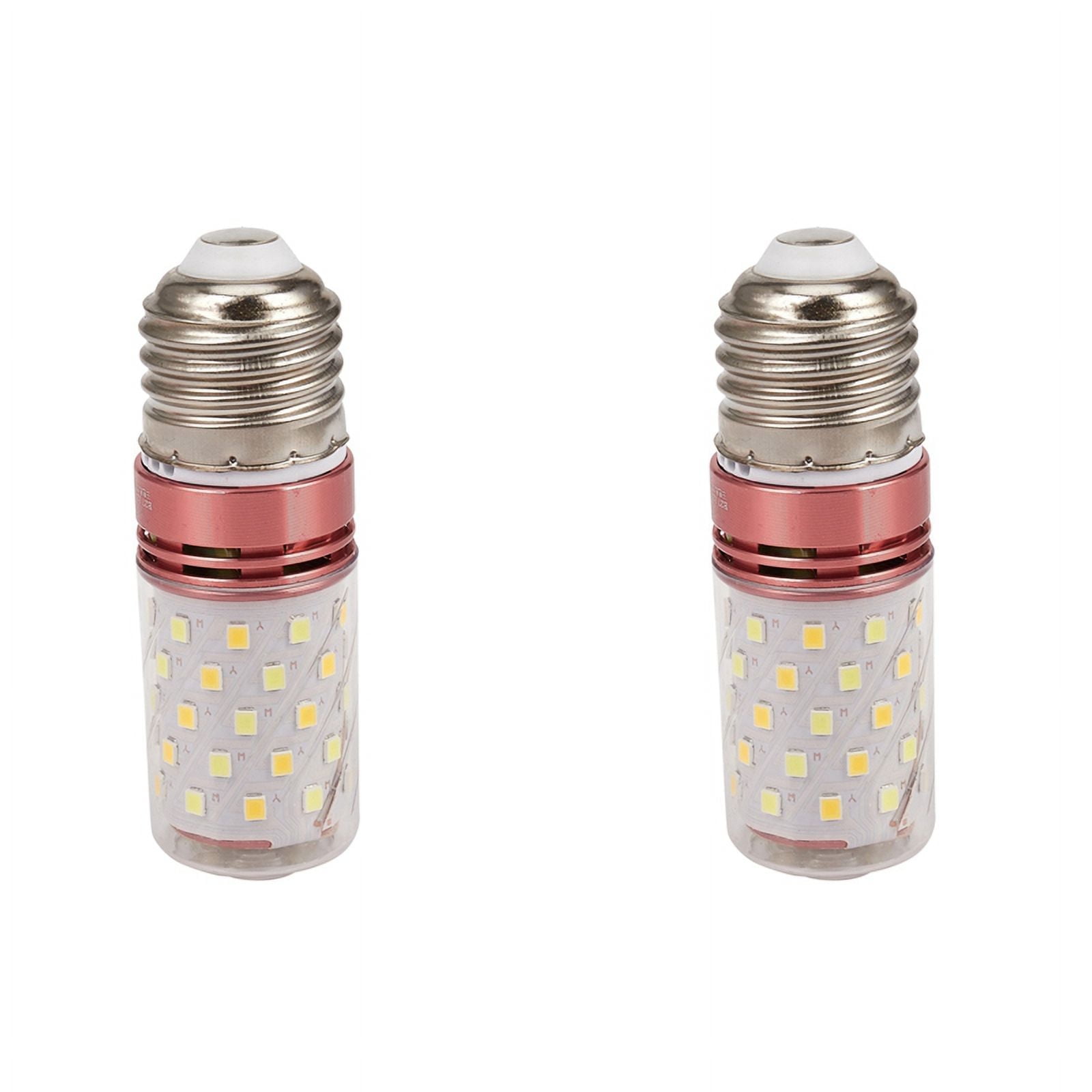 2X 3 Color Temperatures Integrated SMD LED Corn Lamp E27 AC85V - 265V ...