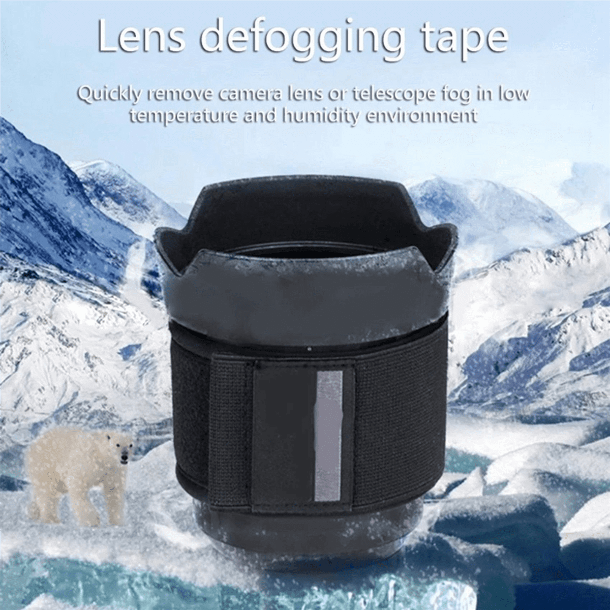 2X 3 Gear USB Camera Lens Heater Lens Anti-Condensation Heating Belt ...