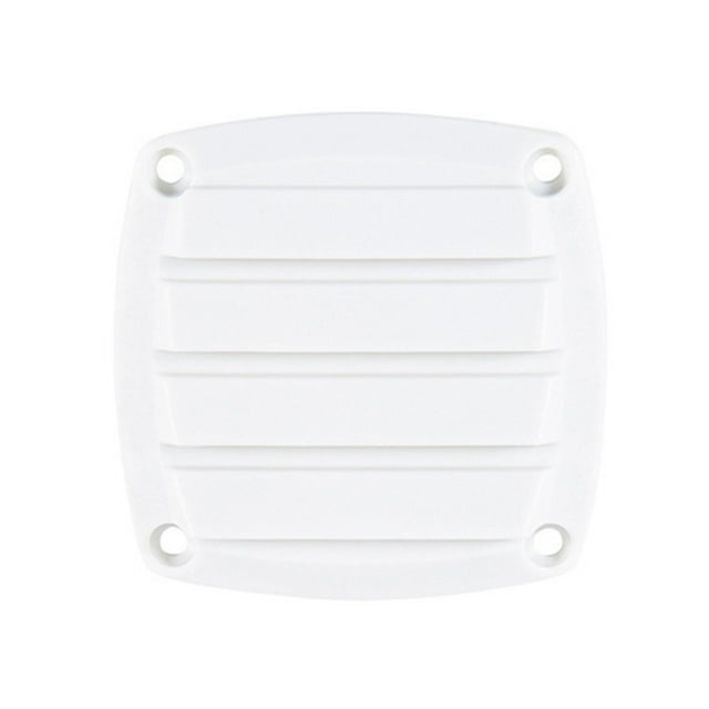 2X 3 Inch Black Louvered Vents Marine Boat Yacht Hull Air Vent White ...