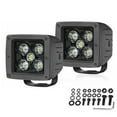 2X 3" LED Work Light Bar Spot Cube Pods Driving Fog Lamp Off Road Truck ...