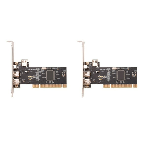 2X 3 Port IEEE 1394 Firewire Card PCI Firewire Adapter IEEE 1394 PCI ...