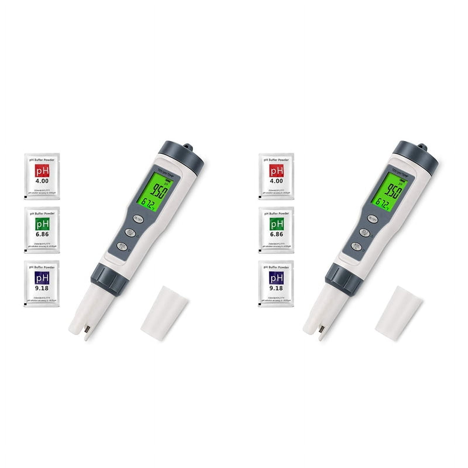 2X Digital PH Meter for Water, TDS/PH/Temp Meter, Water Tester for ...