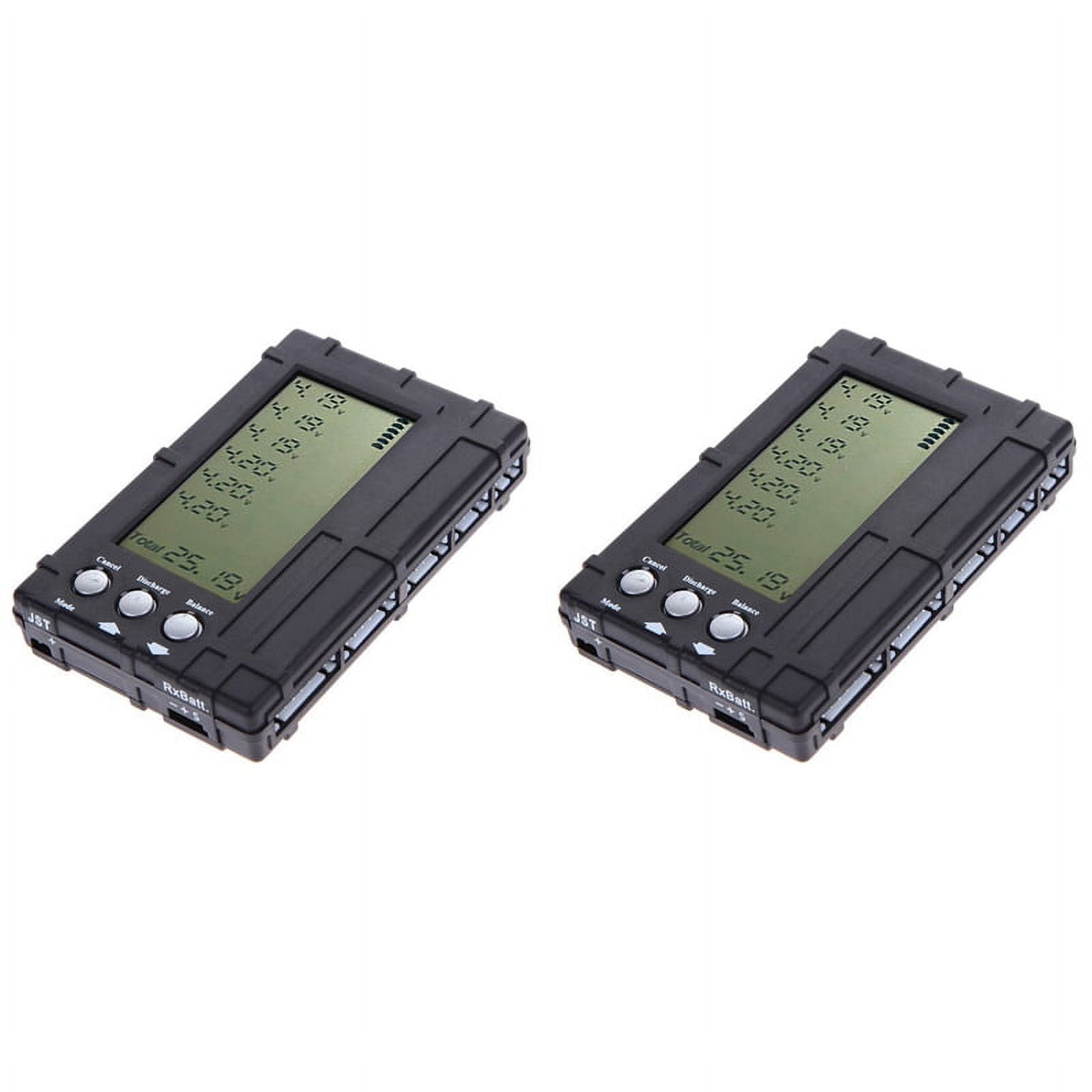 2X 3 in 1 LCD RC Battery Discharger Balancer Meter Tester for 2-6S -Fe ...