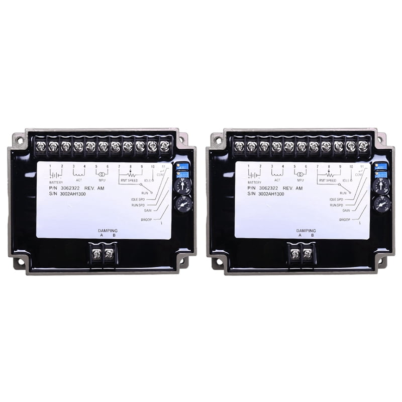 2X 3062322 Generator Speed Controller Speed Stabilizer Electric ...
