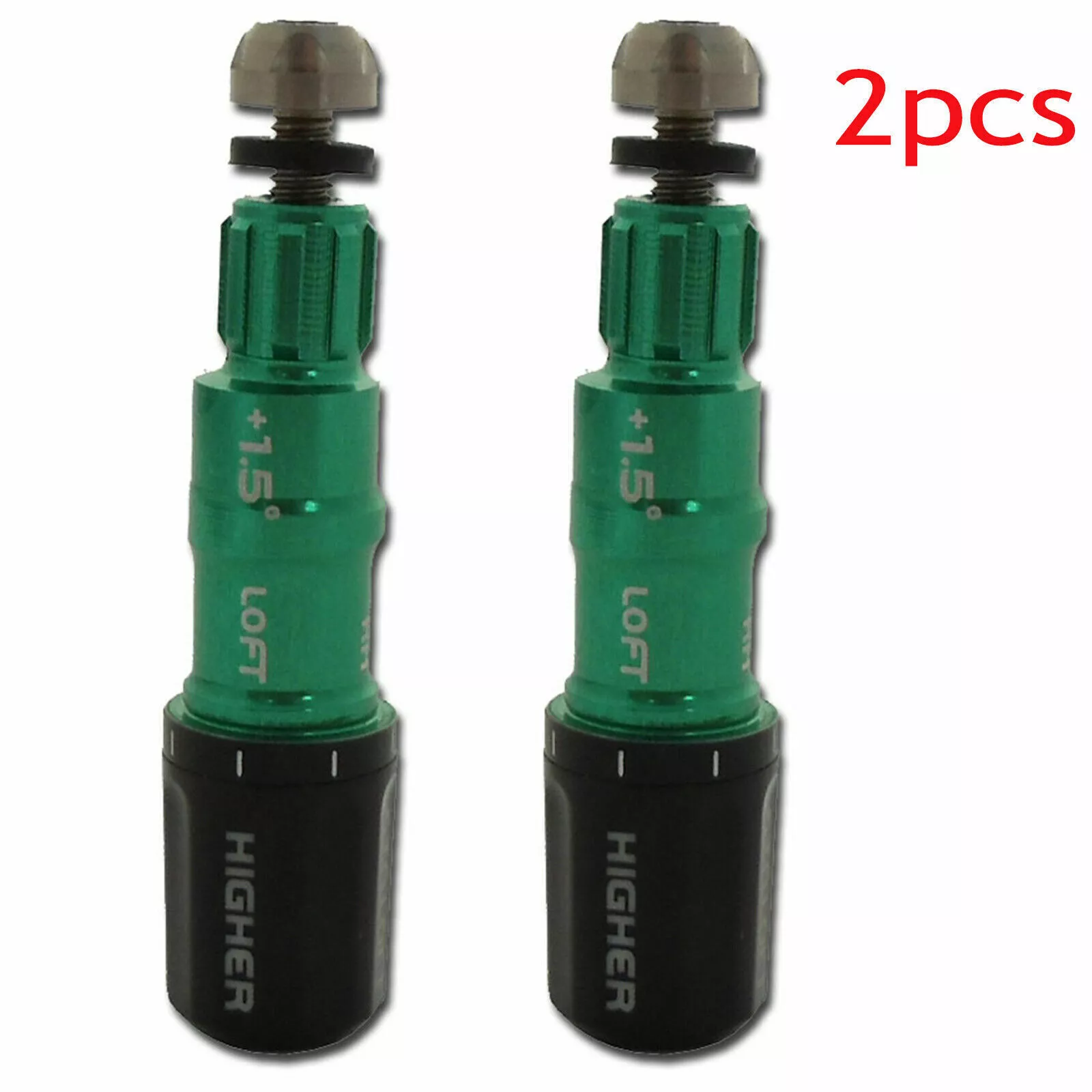 2X .350 Adapter Sleeve Shaft 1.5° For Taylormade R11S R11 R9 R7 RBZ FCT ...