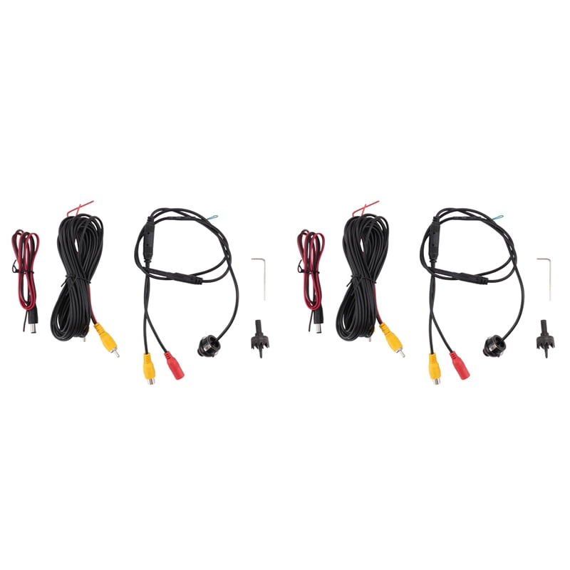 2X 360° Car Rear Front Side View Backup Reversing Camera Waterproof ...