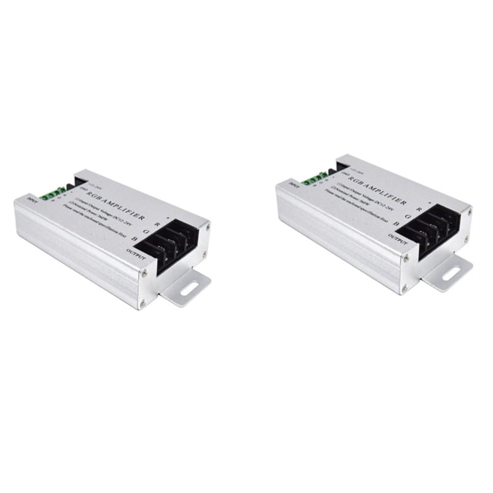 2X 360W RGB LED Amplifier Controller DC12V-24V 30A Aluminum Shell for ...