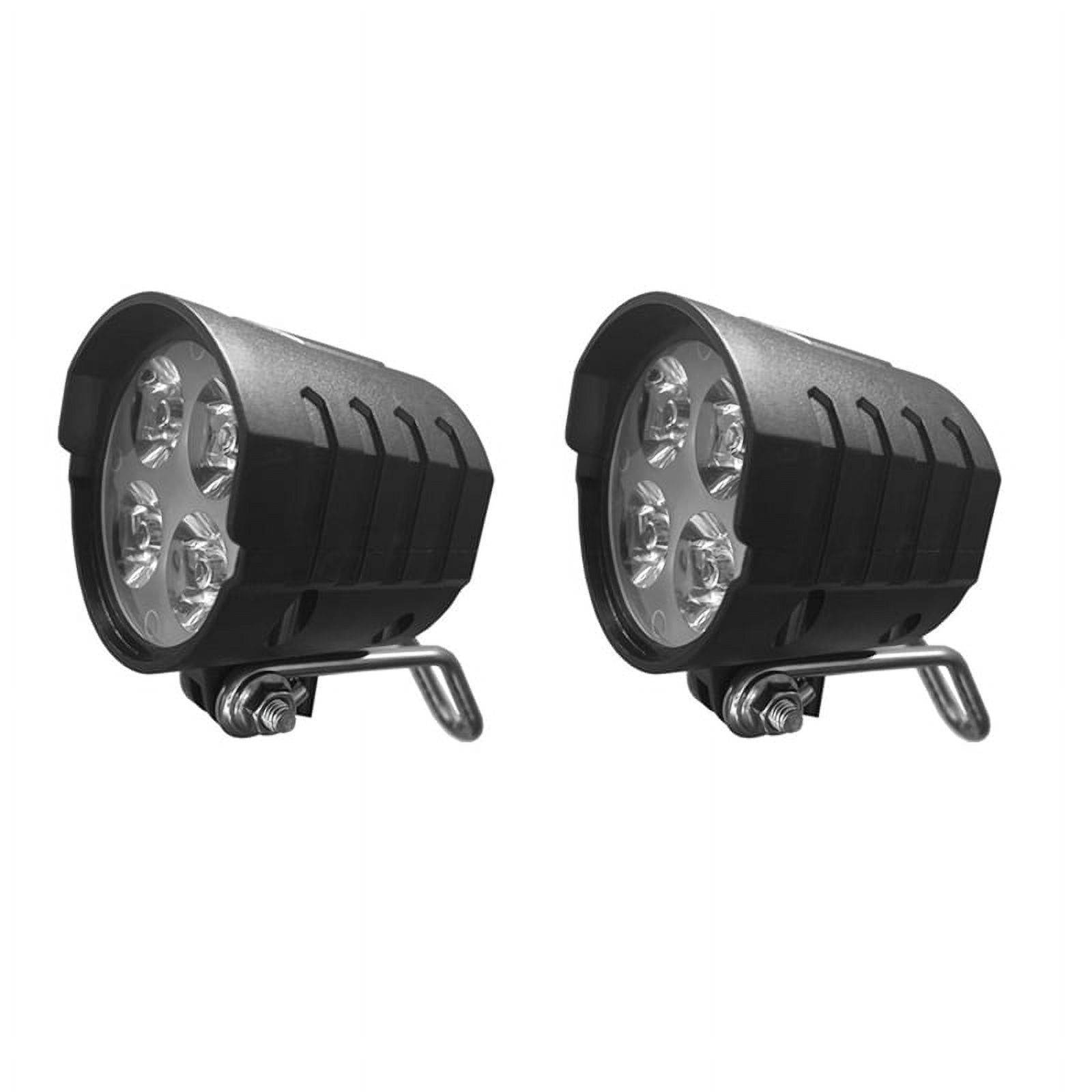 2X 36V-60V E-Bike Headlight EScooter LED Front Lamp Electric Bike ...