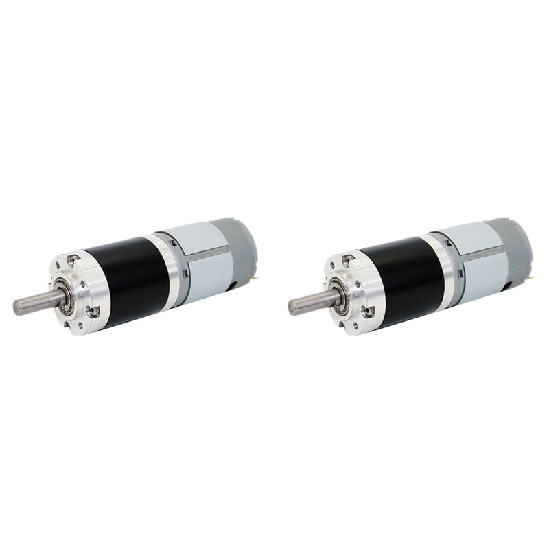 2X 385 Planetary Miniature DC Deceleration Motor Speed Regulation Low ...