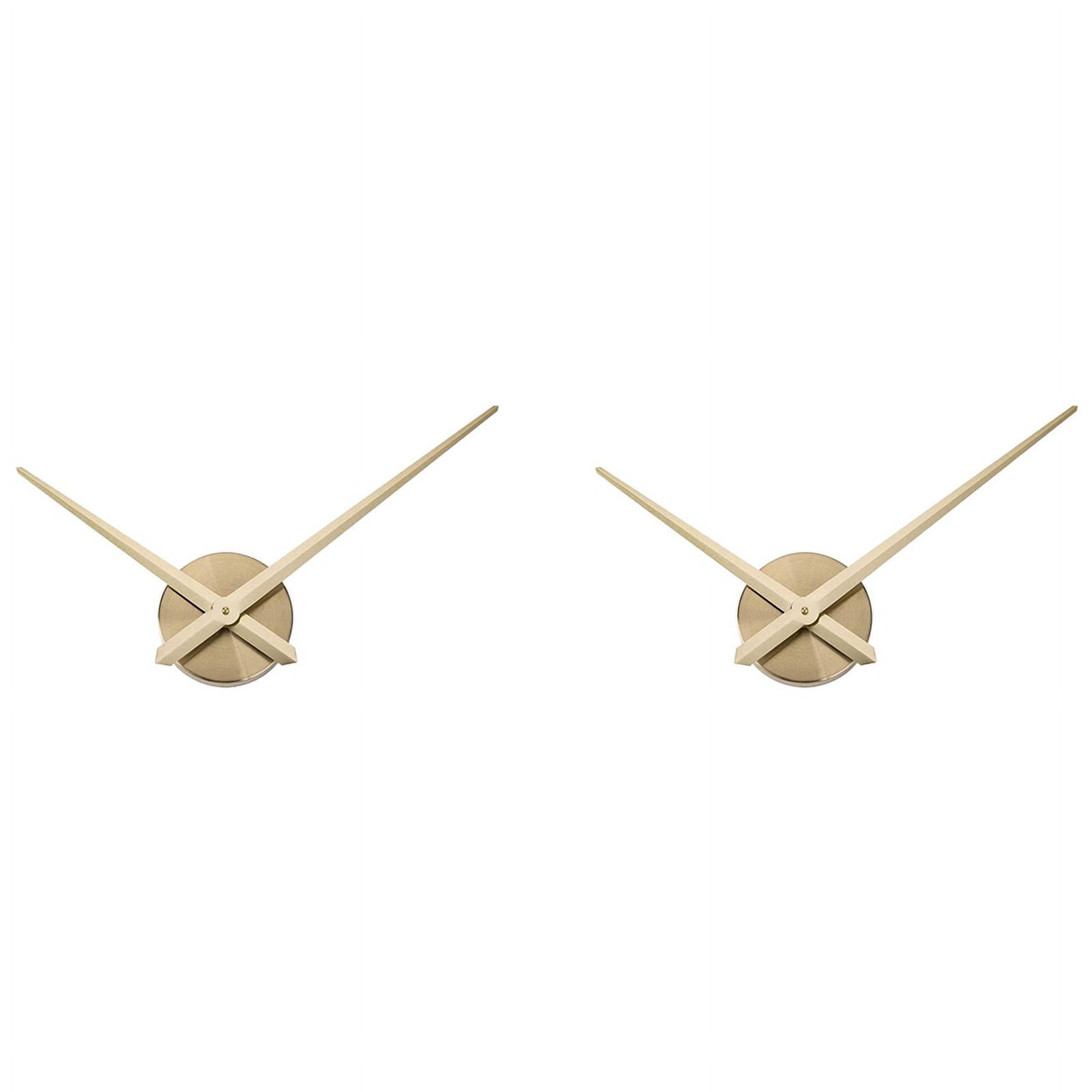 2X 3D Clock Hands,DIY Large Clock Movement Mechanism Needles,Wall ...