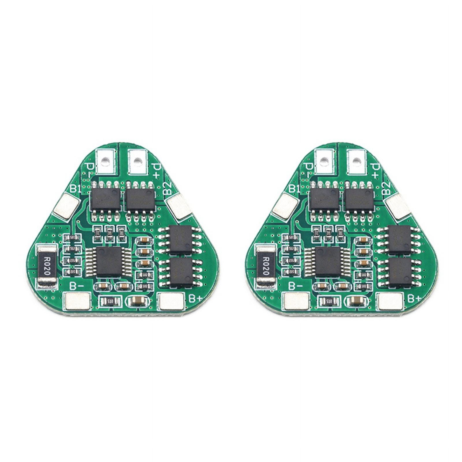 2X 3S 12V 18650 Lithium Battery Protection Board 11.1V 12.6V Overcharge ...