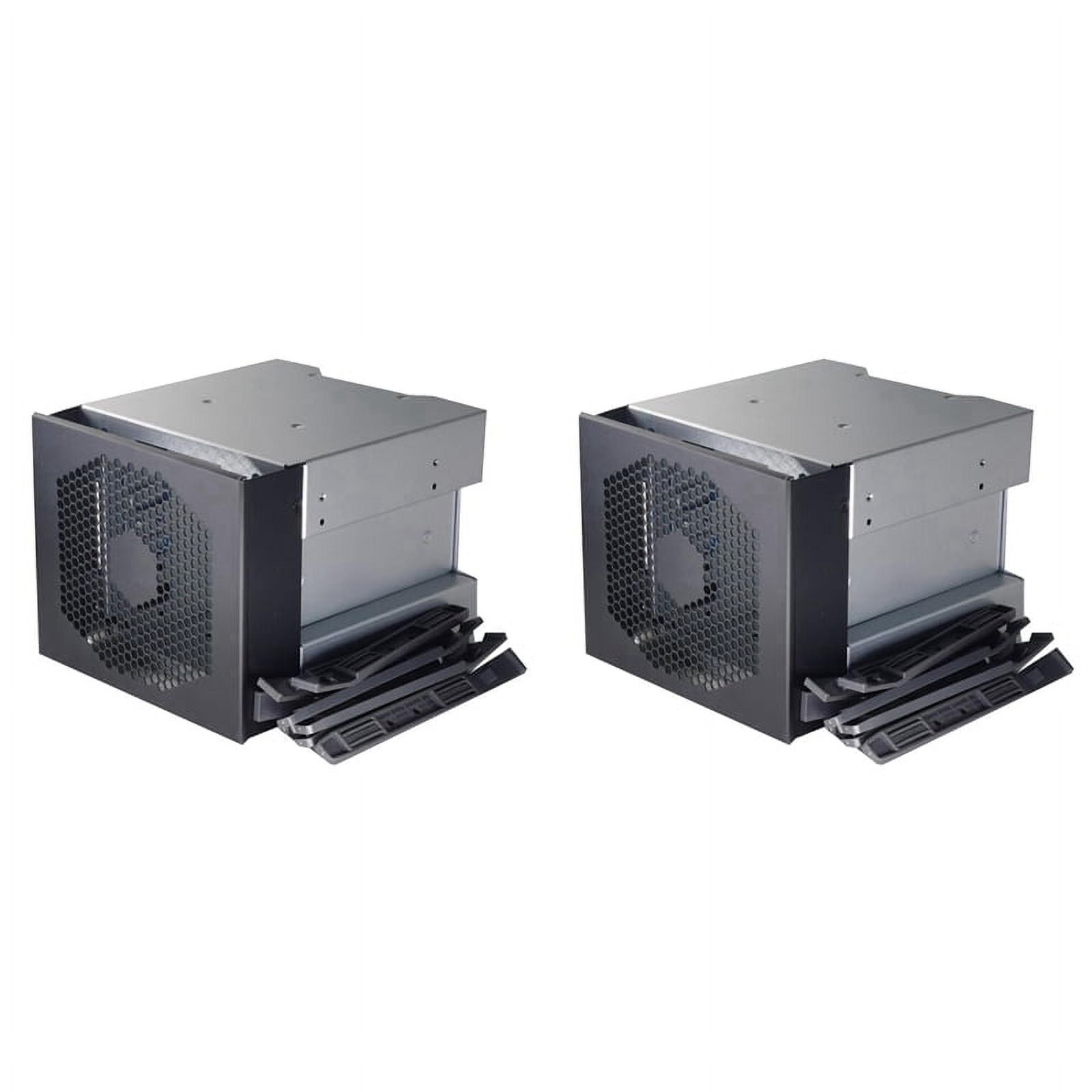 2X 4-Bay Large Capacity HDD Hard Drive Cage Rack 5 Inch 3x Optical ...