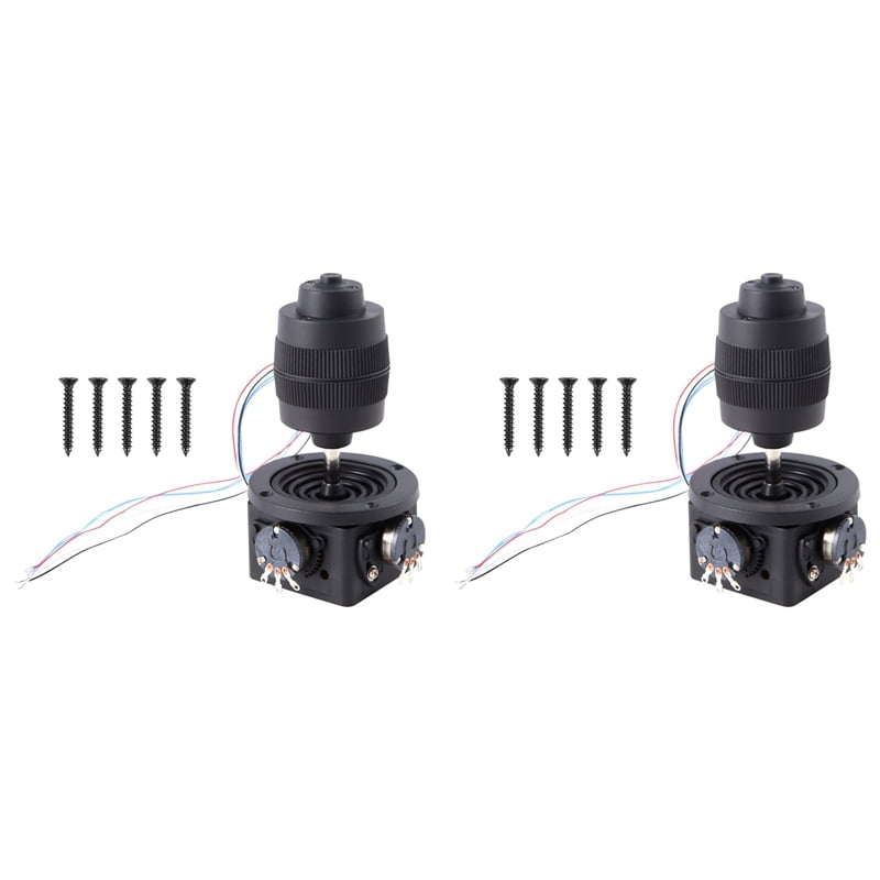2X 4- D400B-M2 5K Joystick Potentiometer Rocker Hall Joystick ...