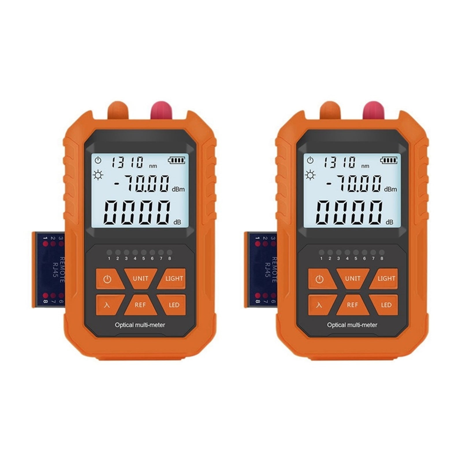 2X 4 In 1 Optical Power Meter Visual Fault Locator 5Km Light Pen LED ...