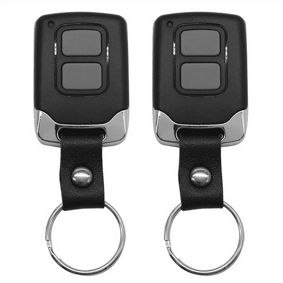 2X 433Mhz Garage Copy Remote Control 2 Keys Duplicator Door Commands Opener Electric Clone Fixed ...