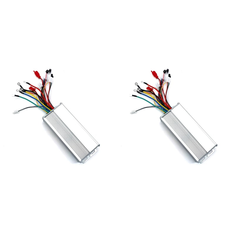 2X 48V 60V 64V 800W Hub Motor Controller 15Mos MAX 35A for Electric ...