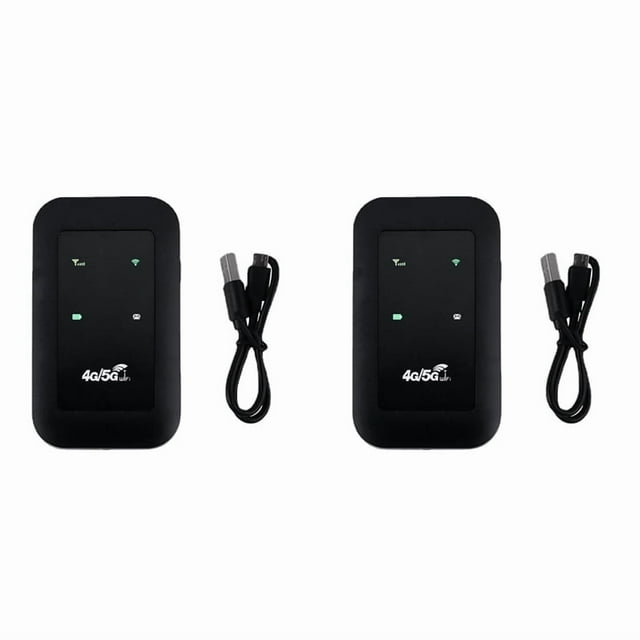 2X 4G MiFi Router Wireless WiFi 150Mbps WiFi Modem Car Mobile WiFi ...