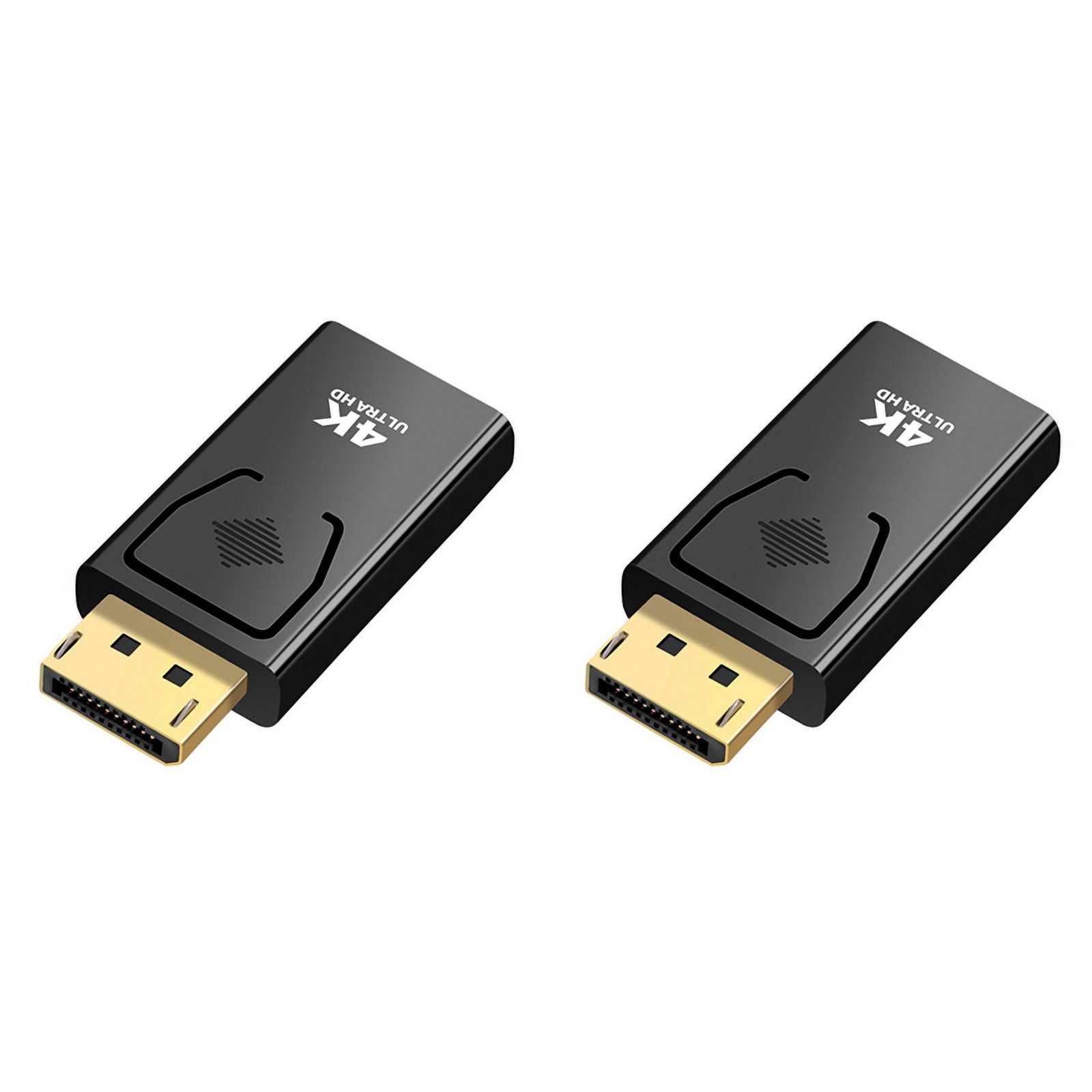 2X 4K Dp to -Compatible Video Adapter Displayport Male to -Compatible ...