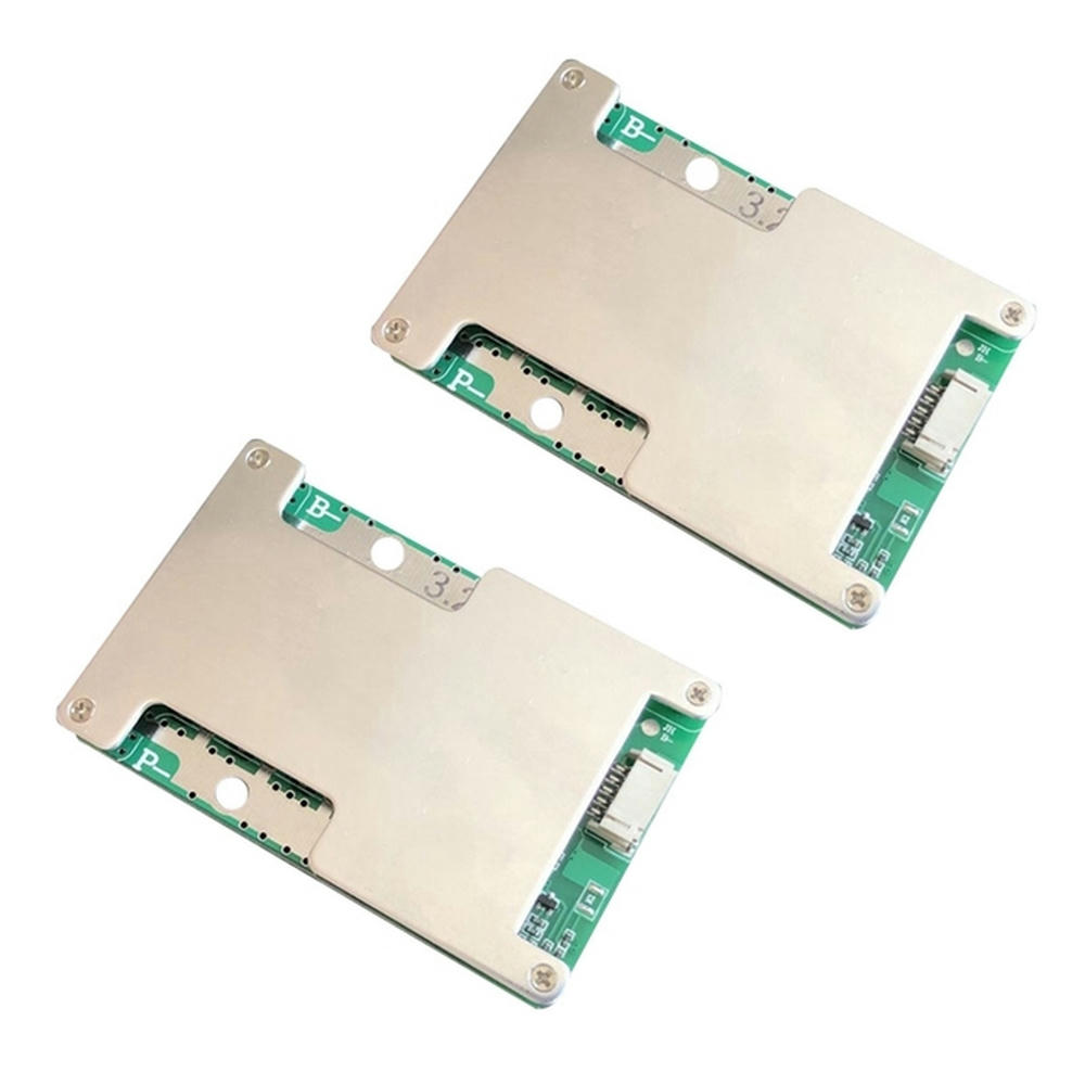 2X 4S 12V 120A BMS Li-Iron Lithium Charger Protection Board With Power ...