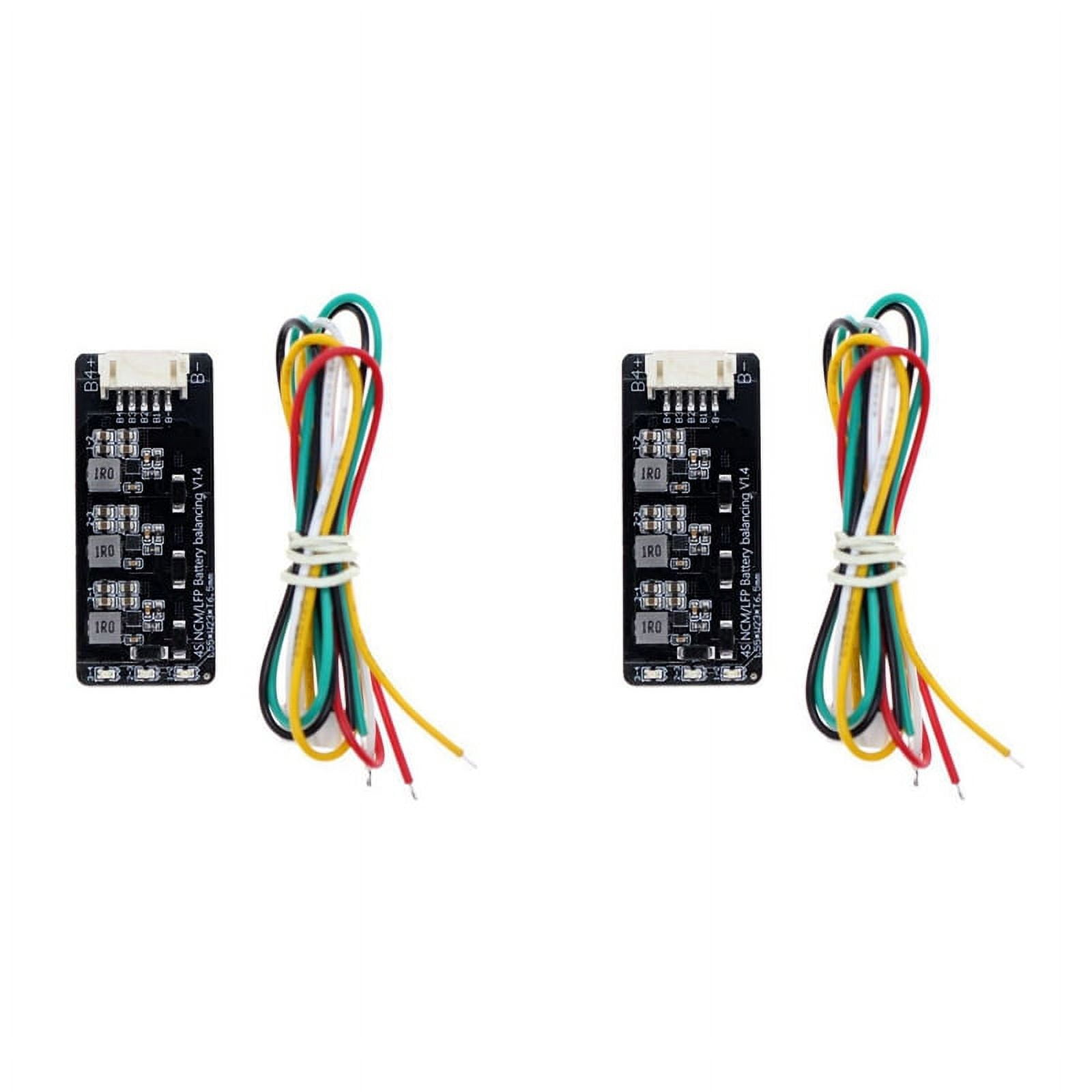2X 4S Active Balancer Board 1.2A Lifepo4 Li-Ion Lithium Battery Energy Transfer Equalizer Module ...