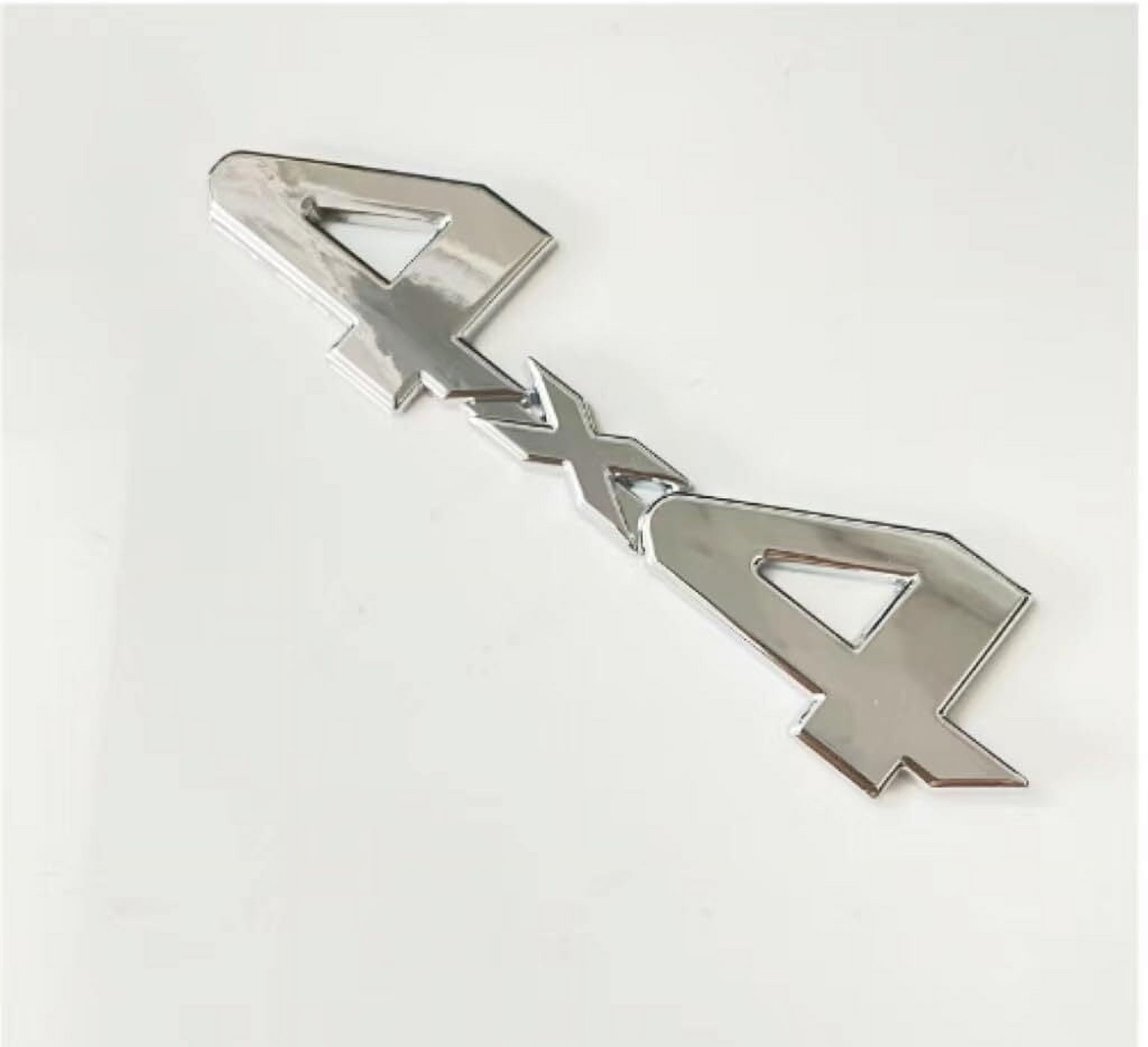 2X 4X4 Emblem Emblem 3D Nameplate Decal Suitable for 1500 2500 3500 ...