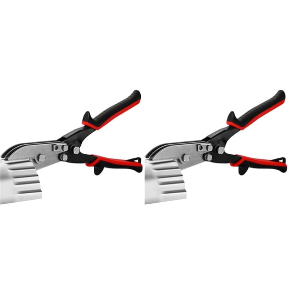 2X 5 Blade Sheet Metal Crimper Tools-Hand Crimper Pipe Swaging 24-28 ...