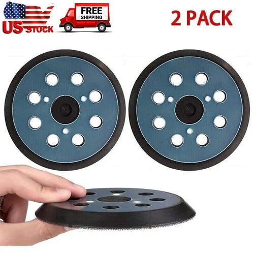 2X 5" Orbital Sander Pad Hook&Loop For Dewalt Dw4388 D26450 D26451 ...
