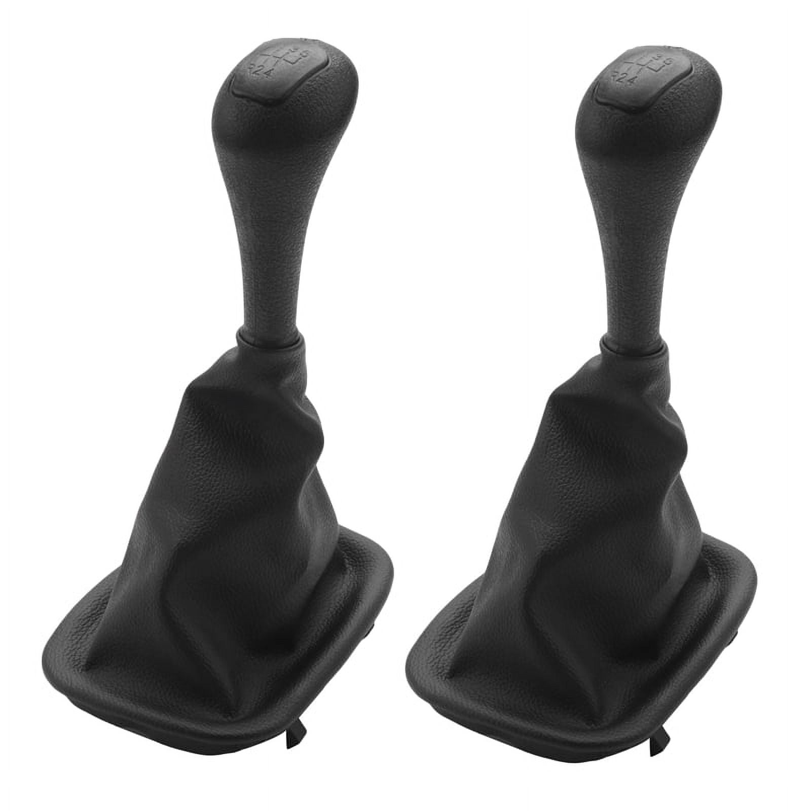 2X 5 Speed Gear Shift Knob Gaiter Boot for C E S Class W124 S124 W126 ...