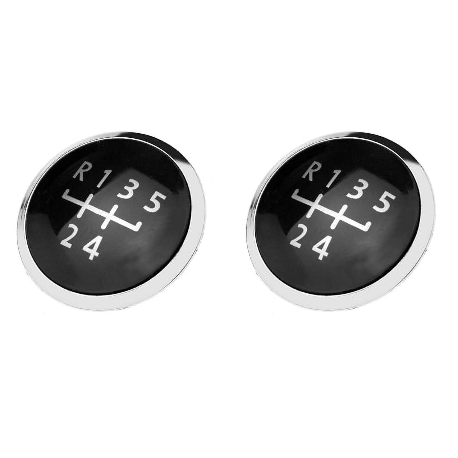 2X 5 Speed Manual Car Gear Shift Knob Cap Cover for Transporter T5 T5.1 ...