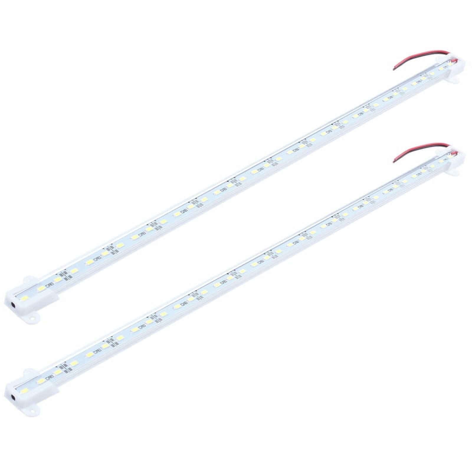 2X 50CM 5630 SMD 36 LED Day White Aluminium Rigid Strip Bar Light Lamp ...