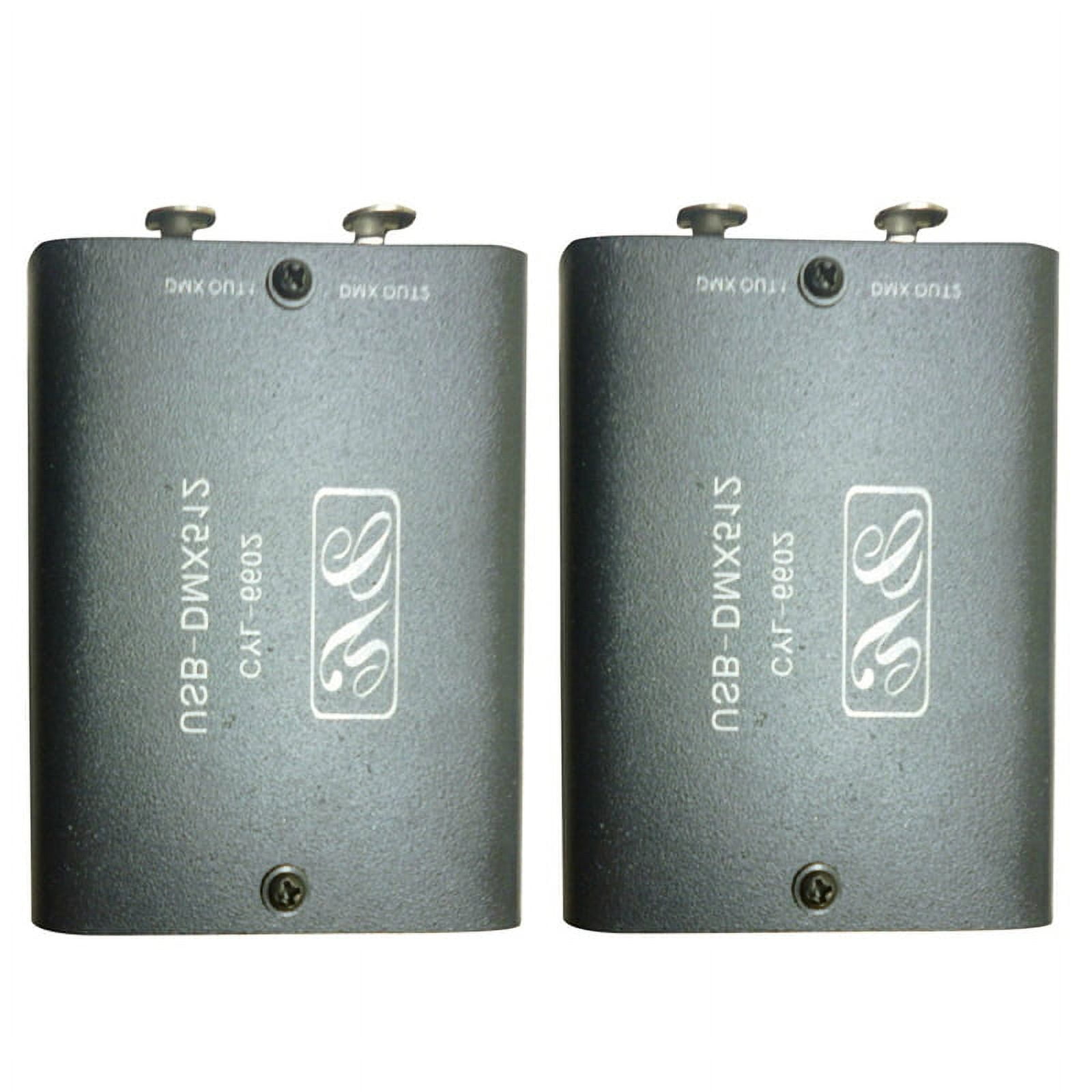 2X 512-Channel USB to DMX512 LED Light -Stage Lighting Module Stage ...