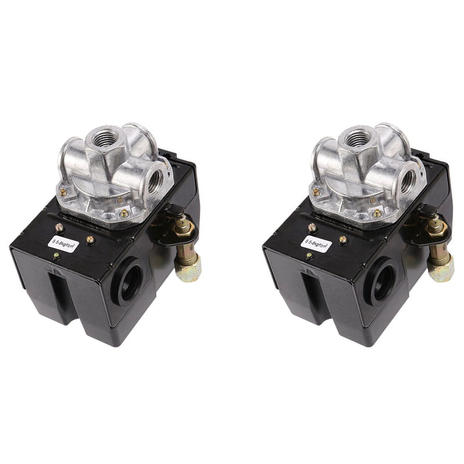 2X 58Kg 4Port 26 Amp Pressure Switch Control Valve Air Compressor Heavy ...