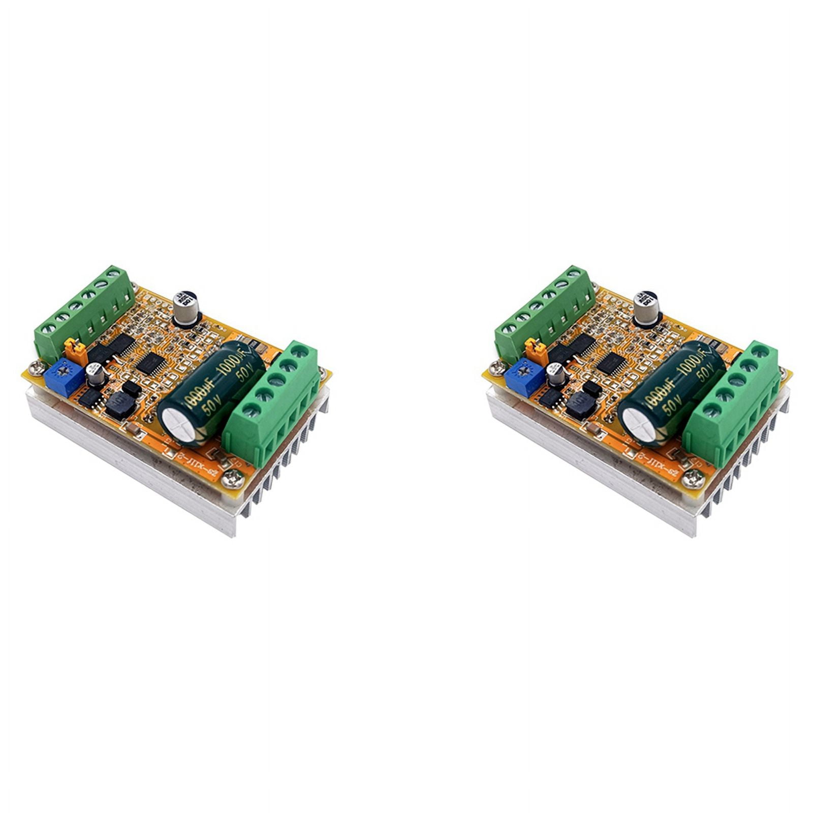 2X 6-60V BLDC Three Phase DC Brushless Motor Controller 400W PWM Hall ...