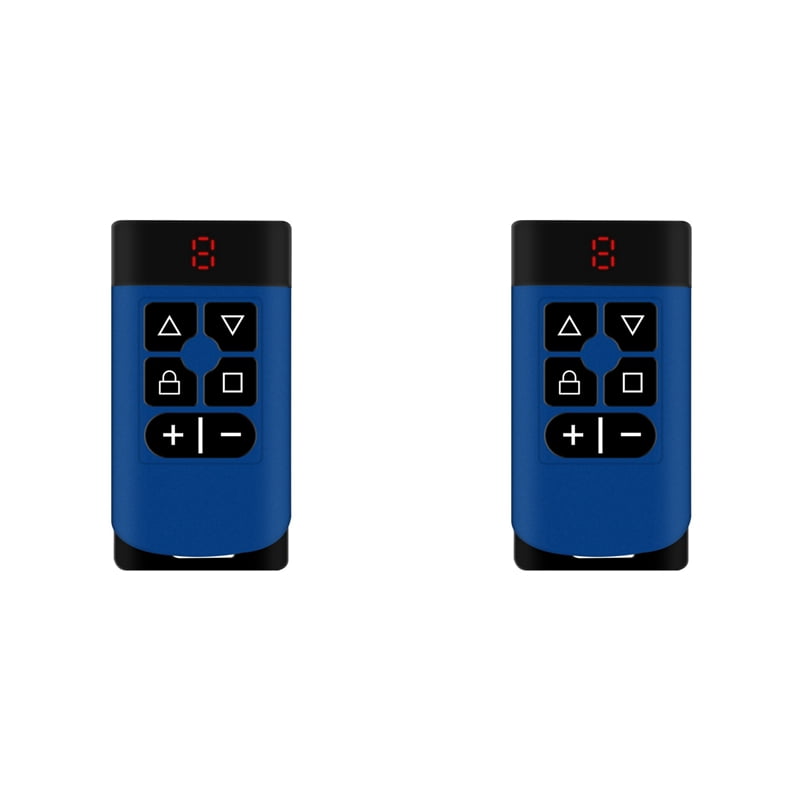 2X 6-Button Garage Door Remote Control Duplicator 315MHZ-868MHZ Multi ...