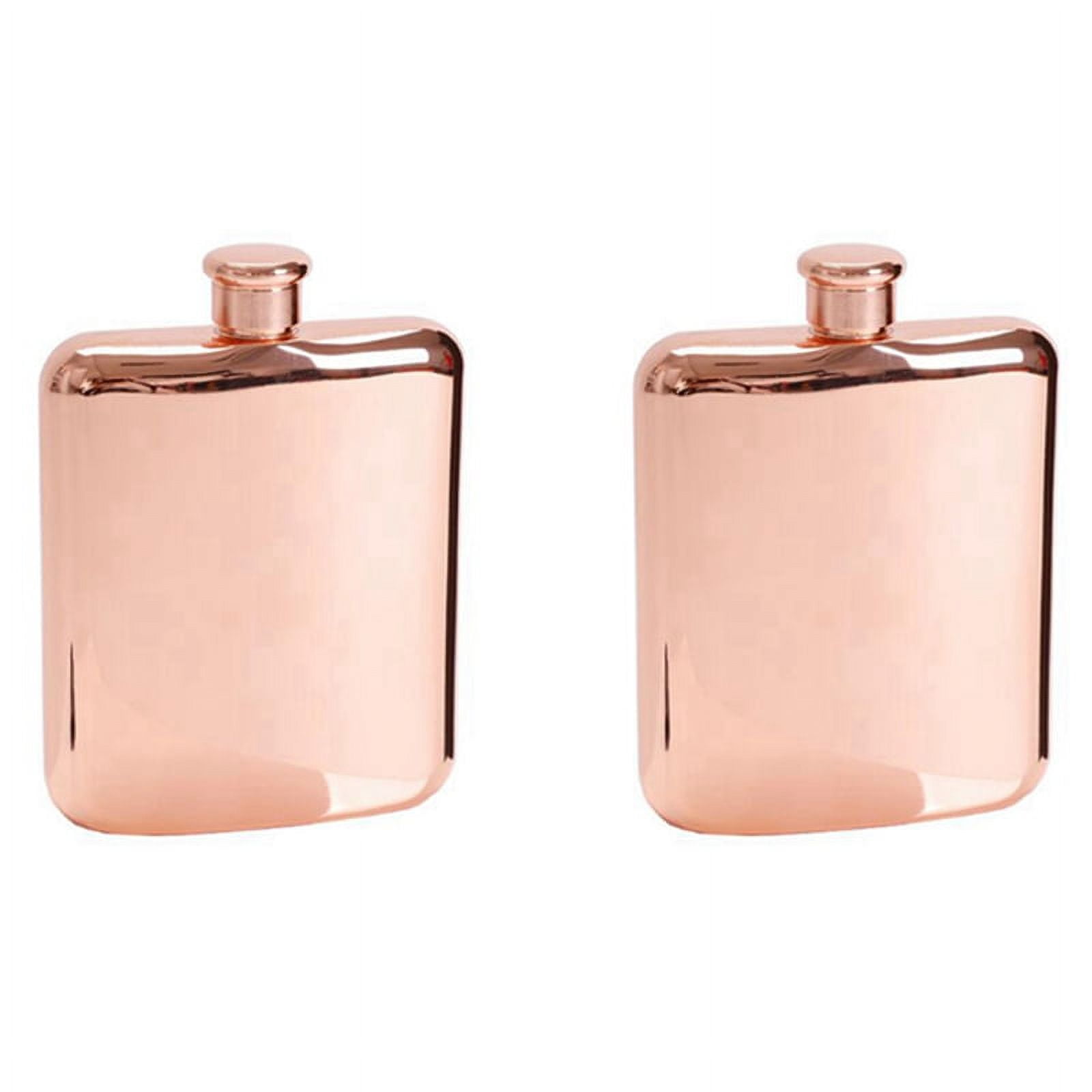 2X 6 Oz Stainless Steel Vodka Hip Flask Flask for Alcohol Bottle Liquor ...