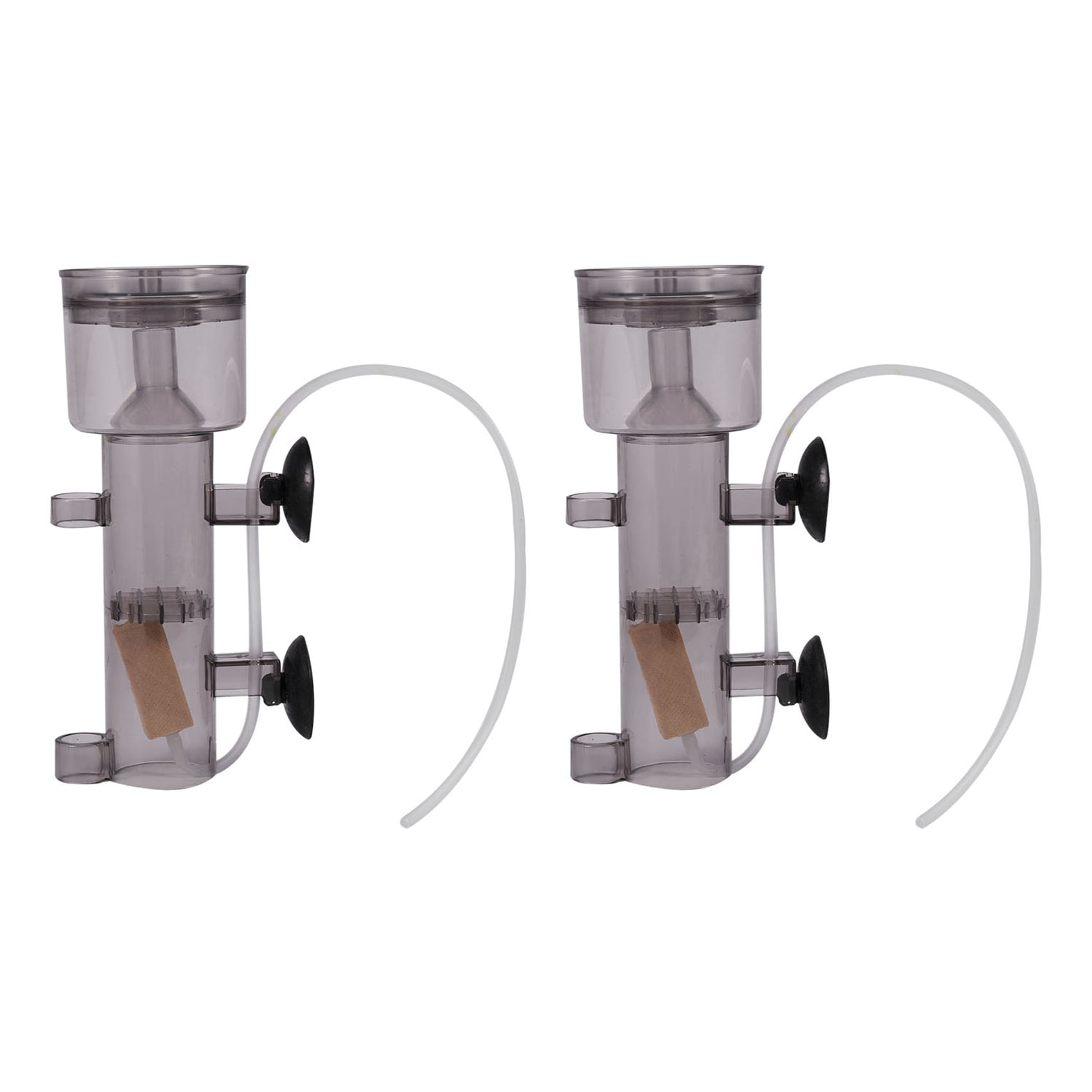 2X 600L/H Mini Aquarium Marine Fish Coral Tank Internal Hang on Air ...