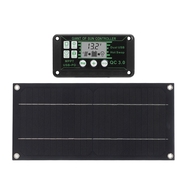 2X 600W Solar Panel Kit with 100A Charge Controller Solar Charging for ...