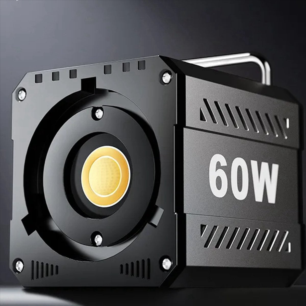 2X 60W COB Dimmable Video Light 2700-7500K Photography LED Light for ...