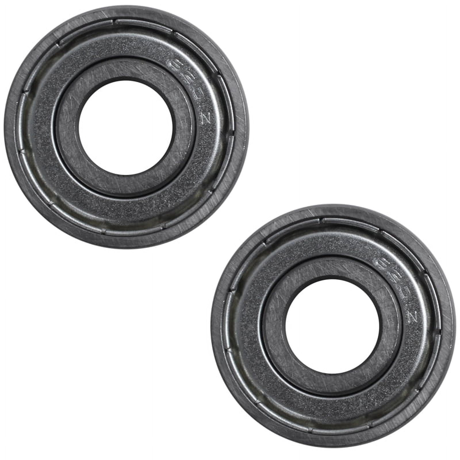 2X 6201Z Deep Groove Ball Bearing, Metal, 12 x 32 x 10 mm, Sealed ...