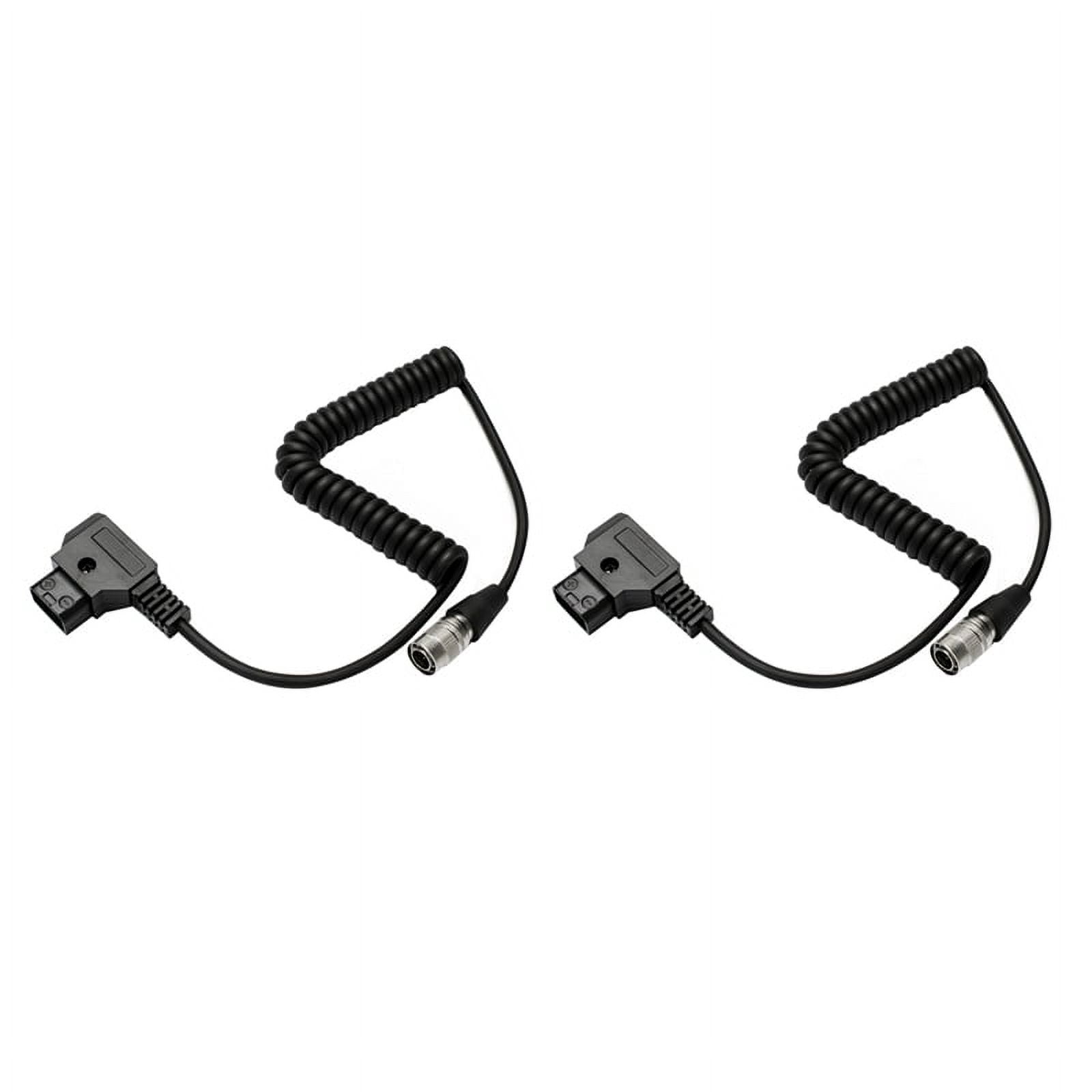2X 688 633 Zoom F8 Power Cable DTAP to Hirose 4 Pin Male Plug Spring ...